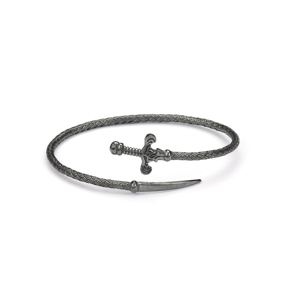Sword Bangle in Oxide